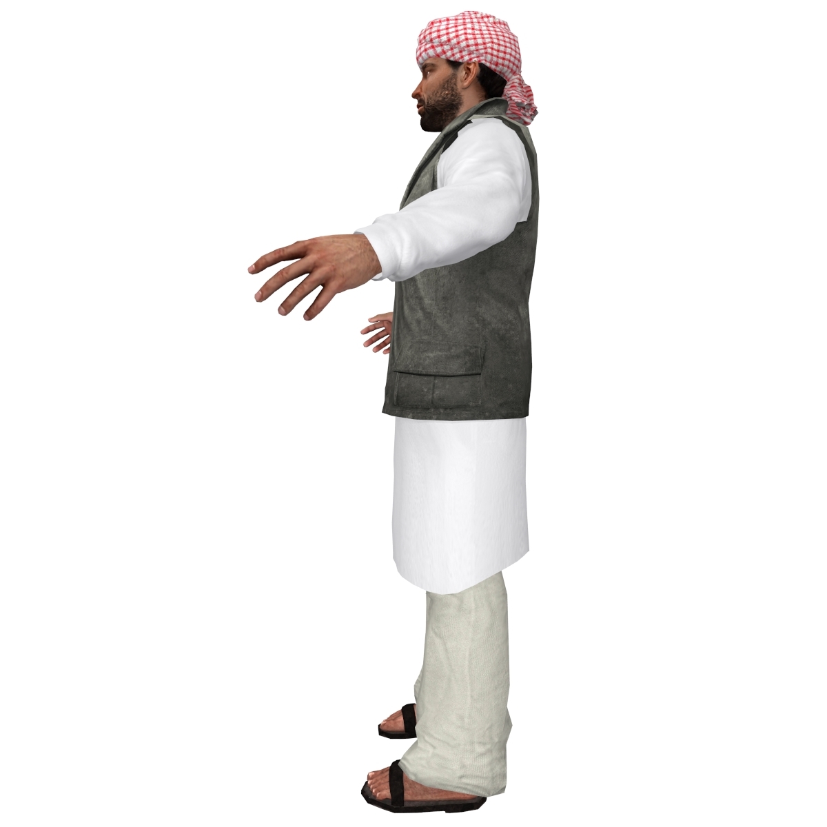 3d arab men man