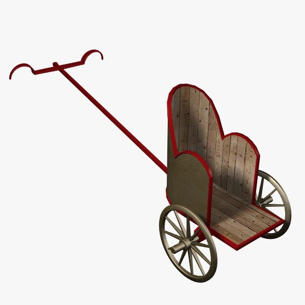 roman chariot 3d model