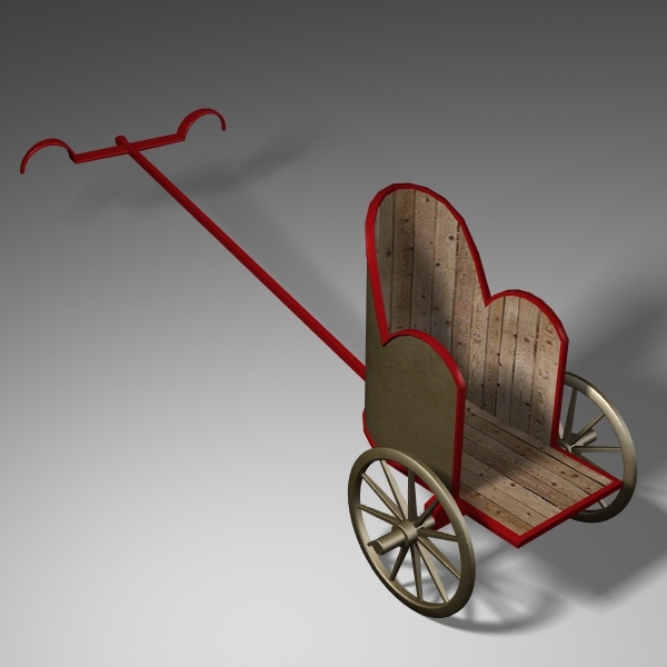 roman chariot 3d model