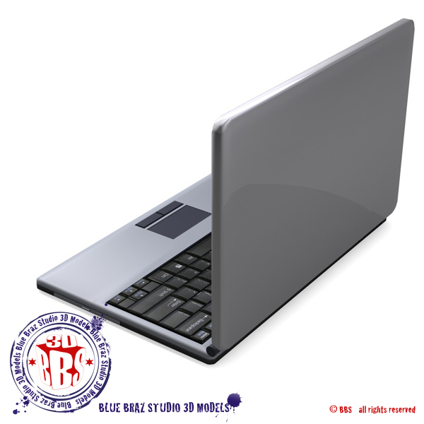 3ds generic notebook laptop