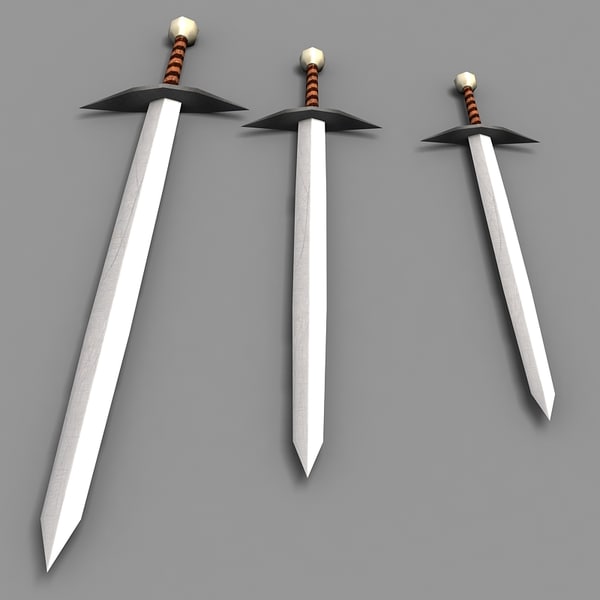 free sword 3d model