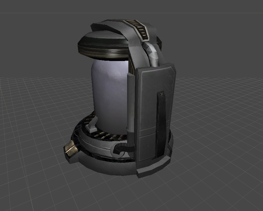 3d model lab capsule
