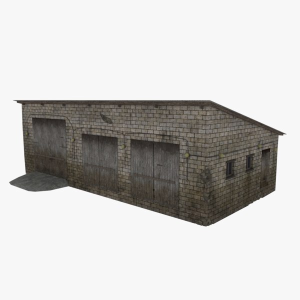 Blender Garage Models | TurboSquid