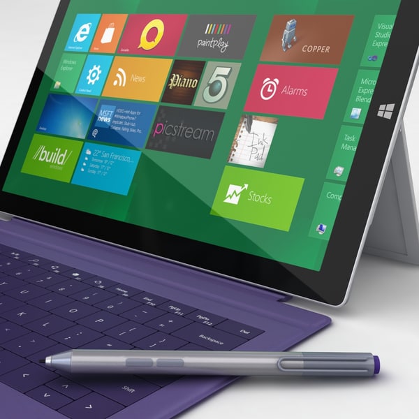 3d model microsoft surface pro 3