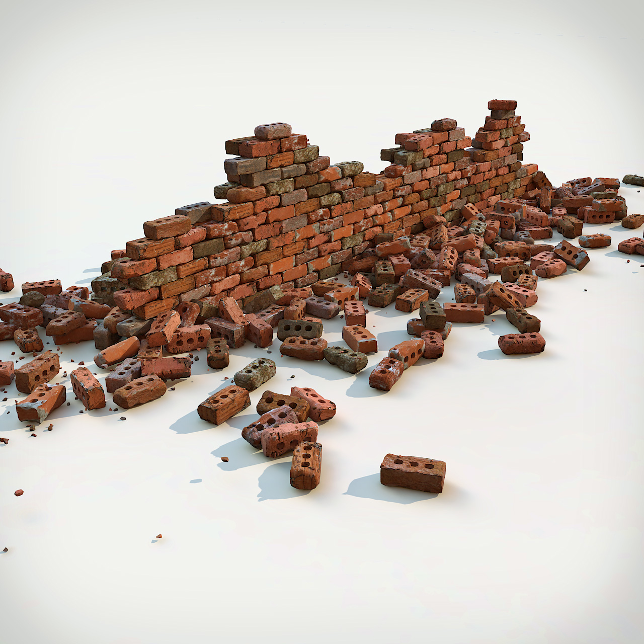 brick 3d model