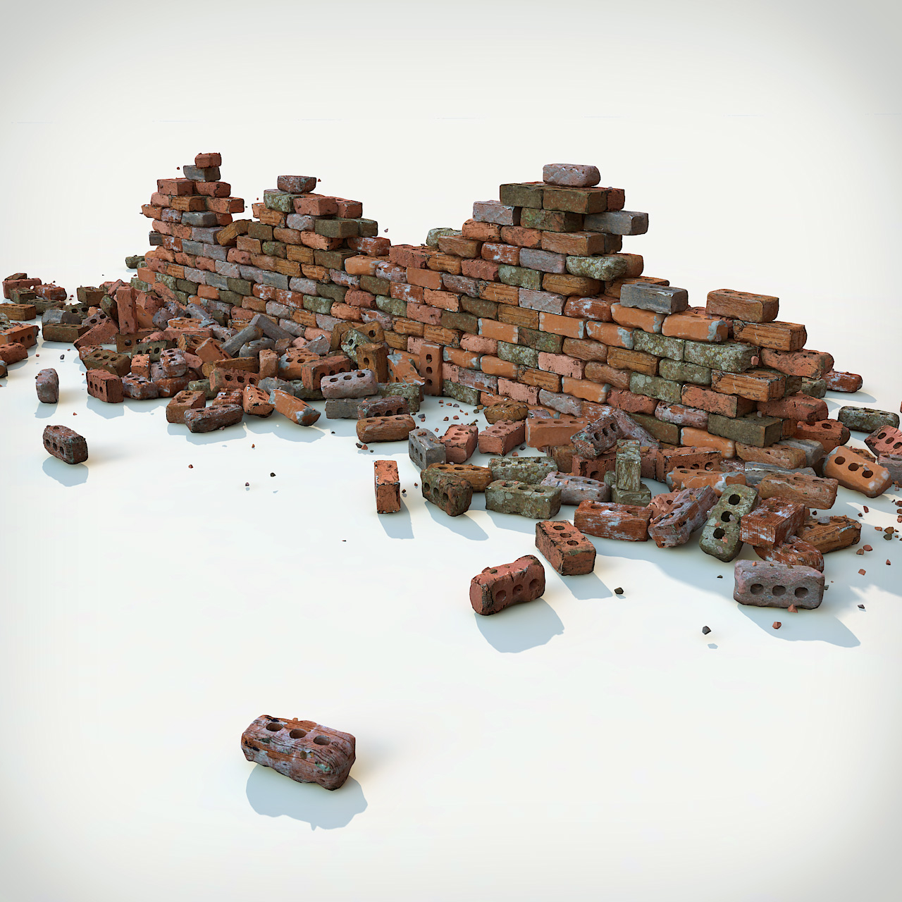 brick 3d model