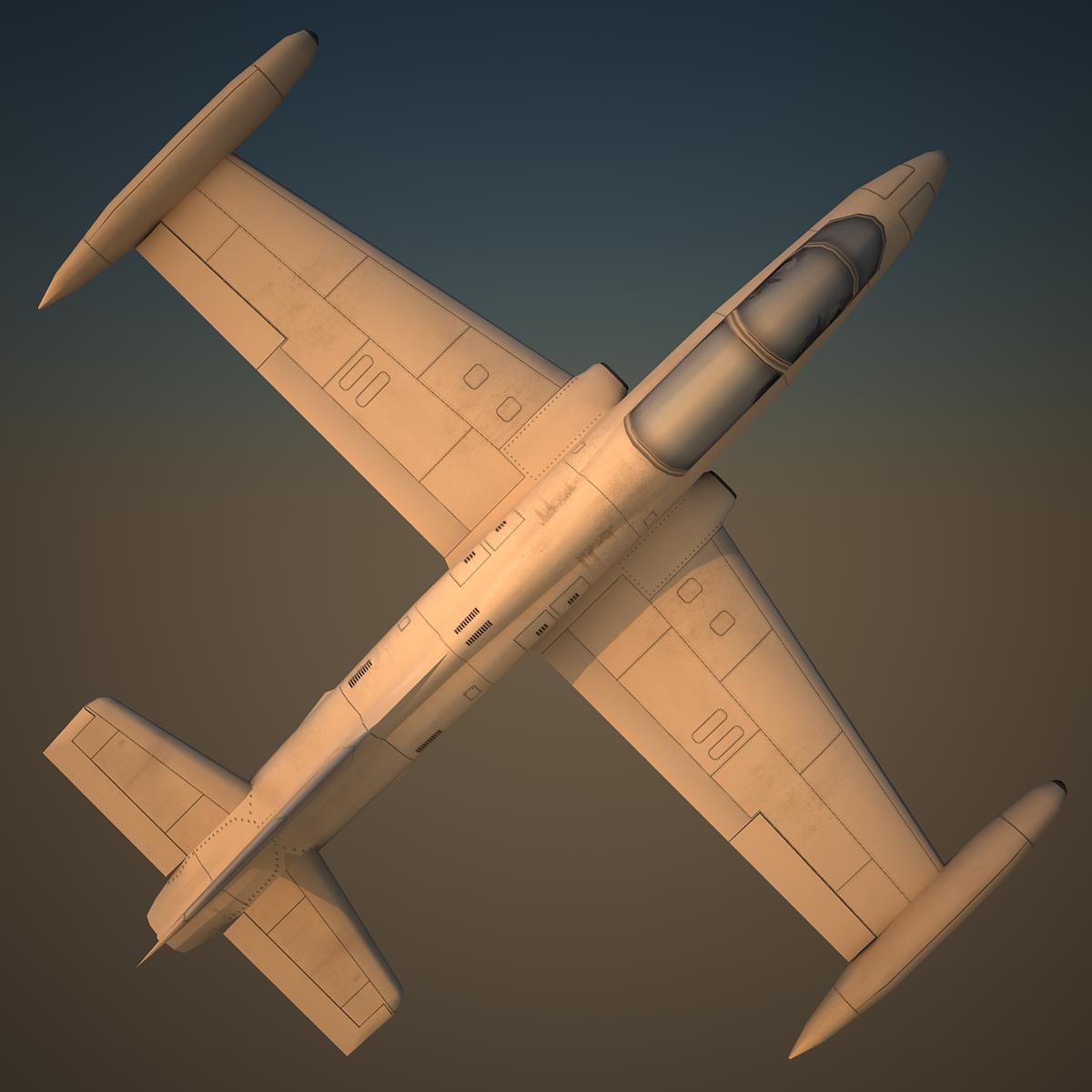 3d model aermacchi mb-339 air