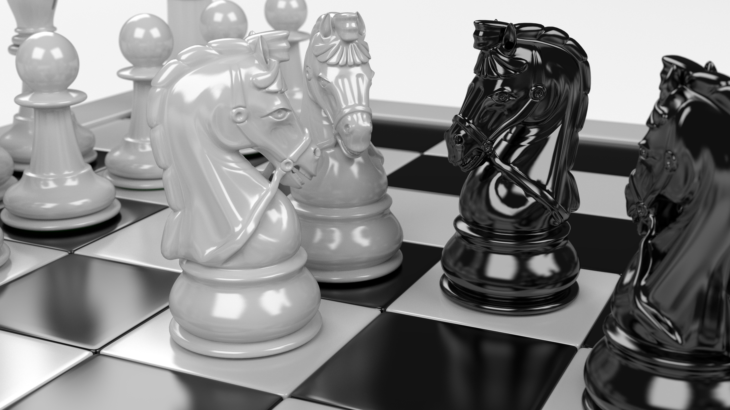 pawns chess board 3ds