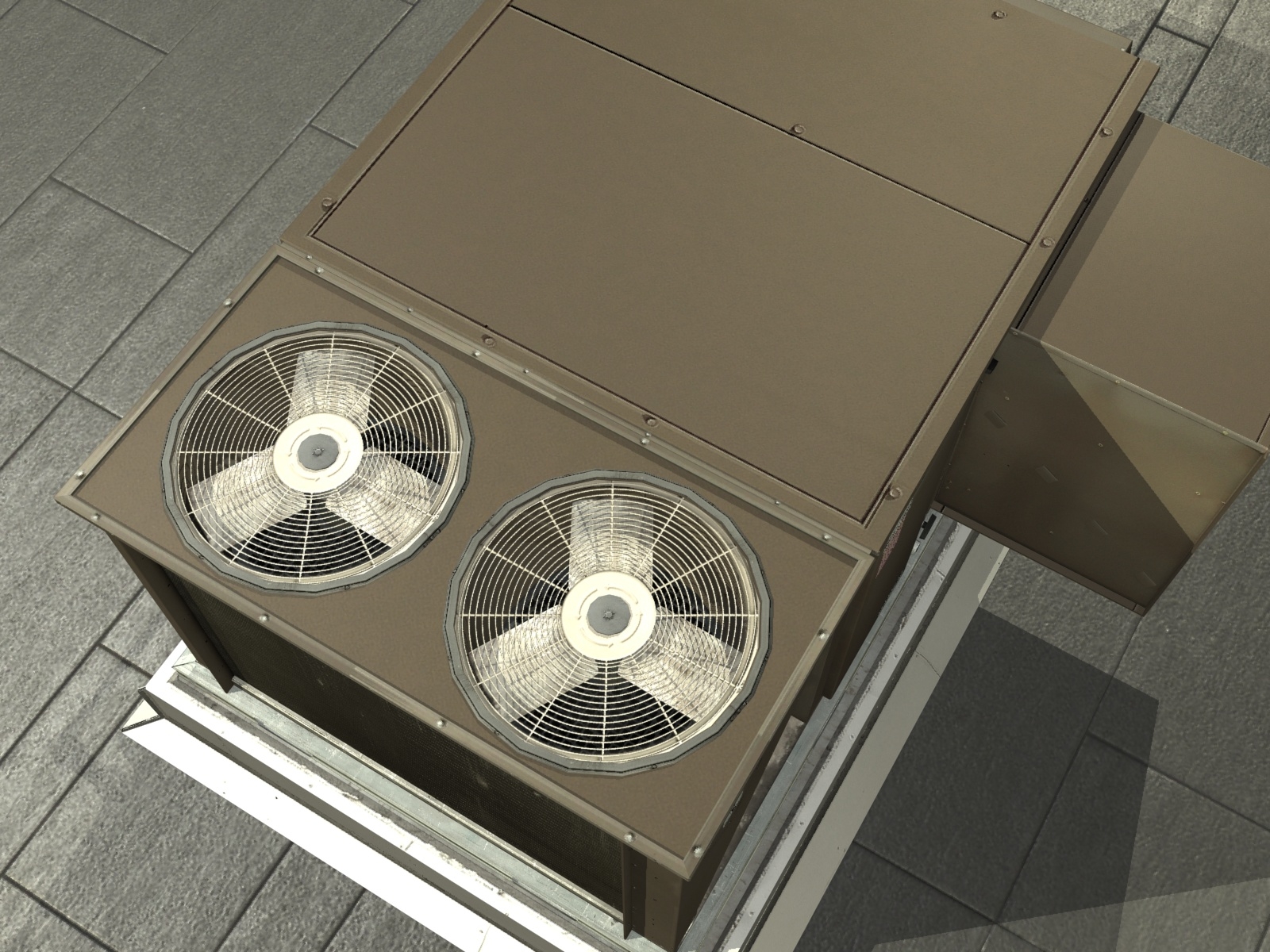 3d model hvac units