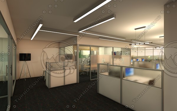 3d office model