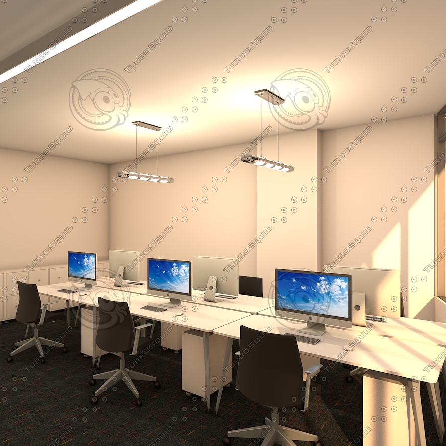 3d office model