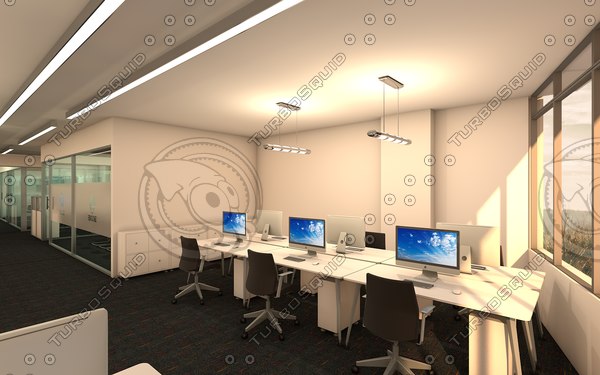 3d office model