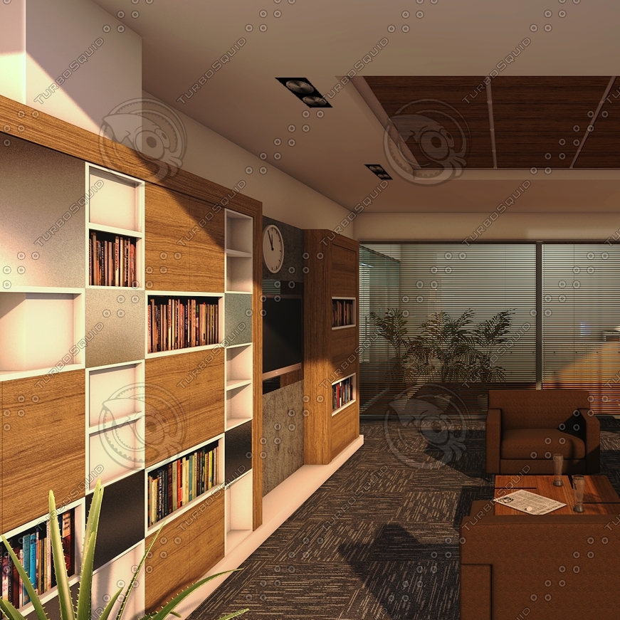 3d office model