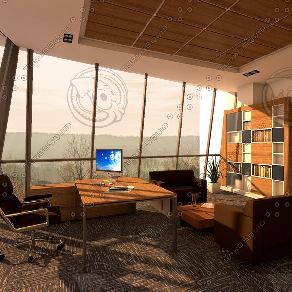 3d office model