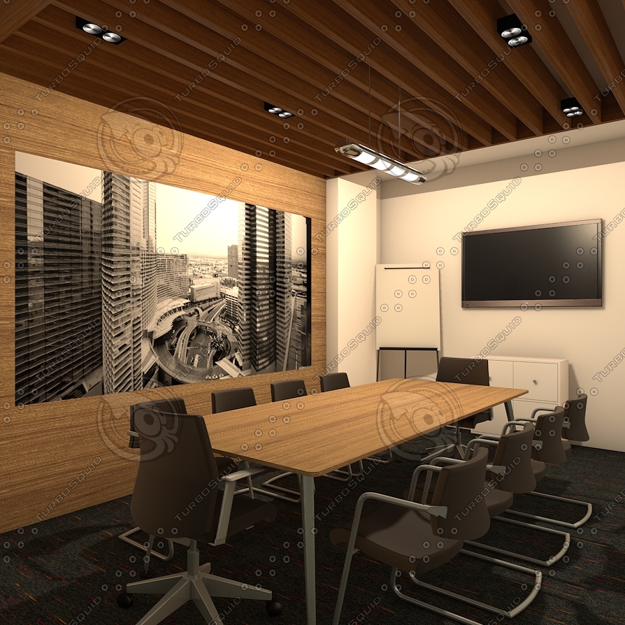 3d office model