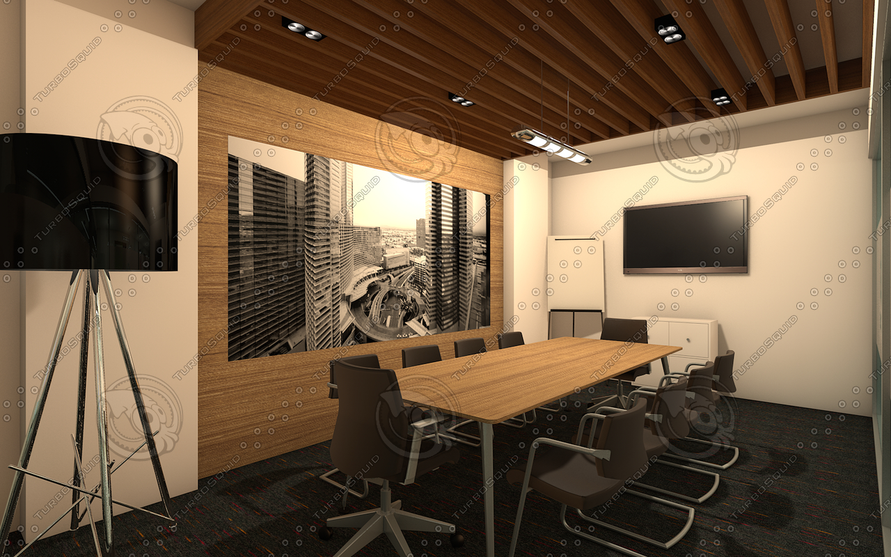 3d office model