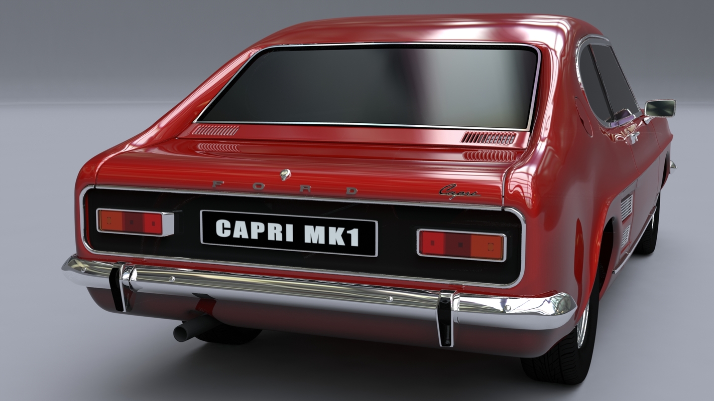capri mk1 3d model
