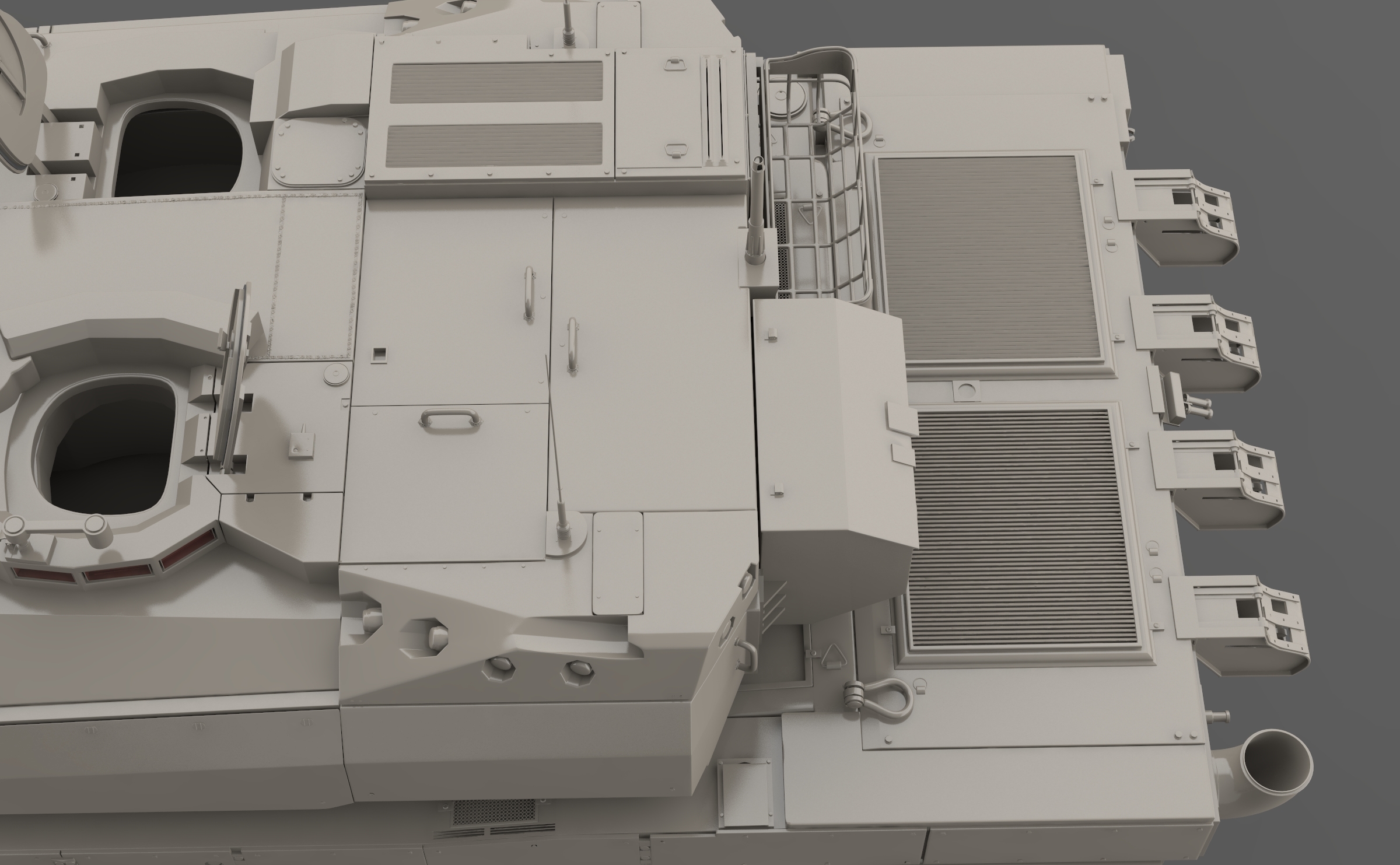 amx-56 leclerc tank 3ds