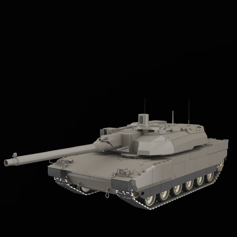 amx-56 leclerc tank 3ds