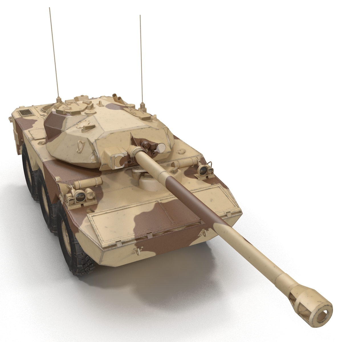 3d armoured vehicle amx 10 model