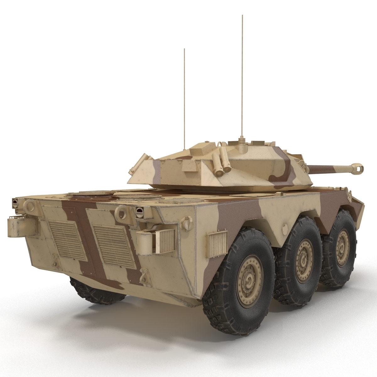 3d armoured vehicle amx 10 model