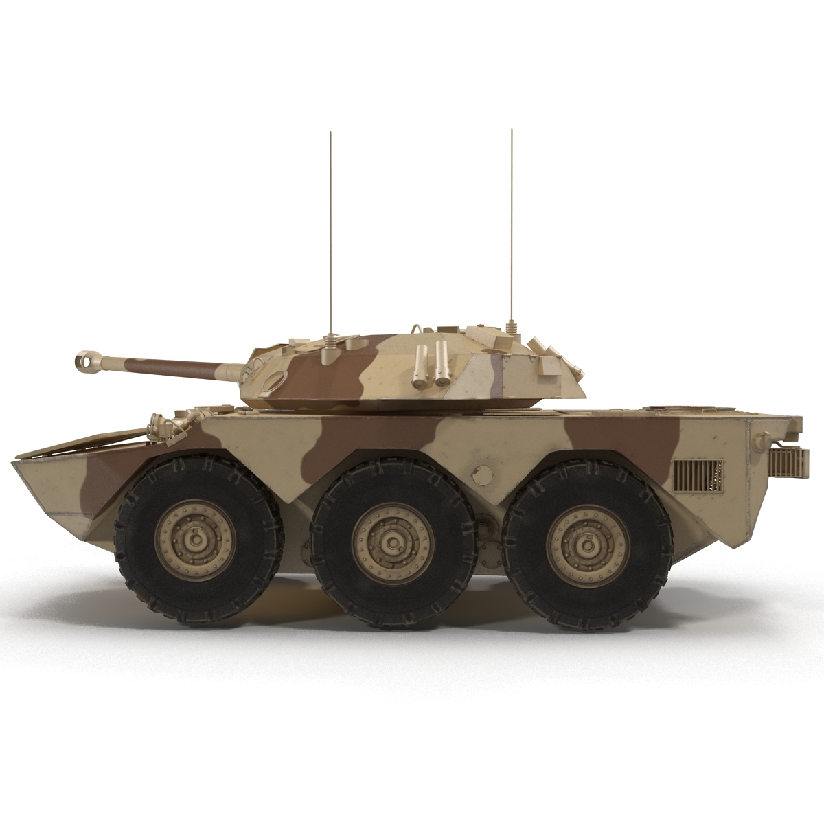 3d armoured vehicle amx 10 model