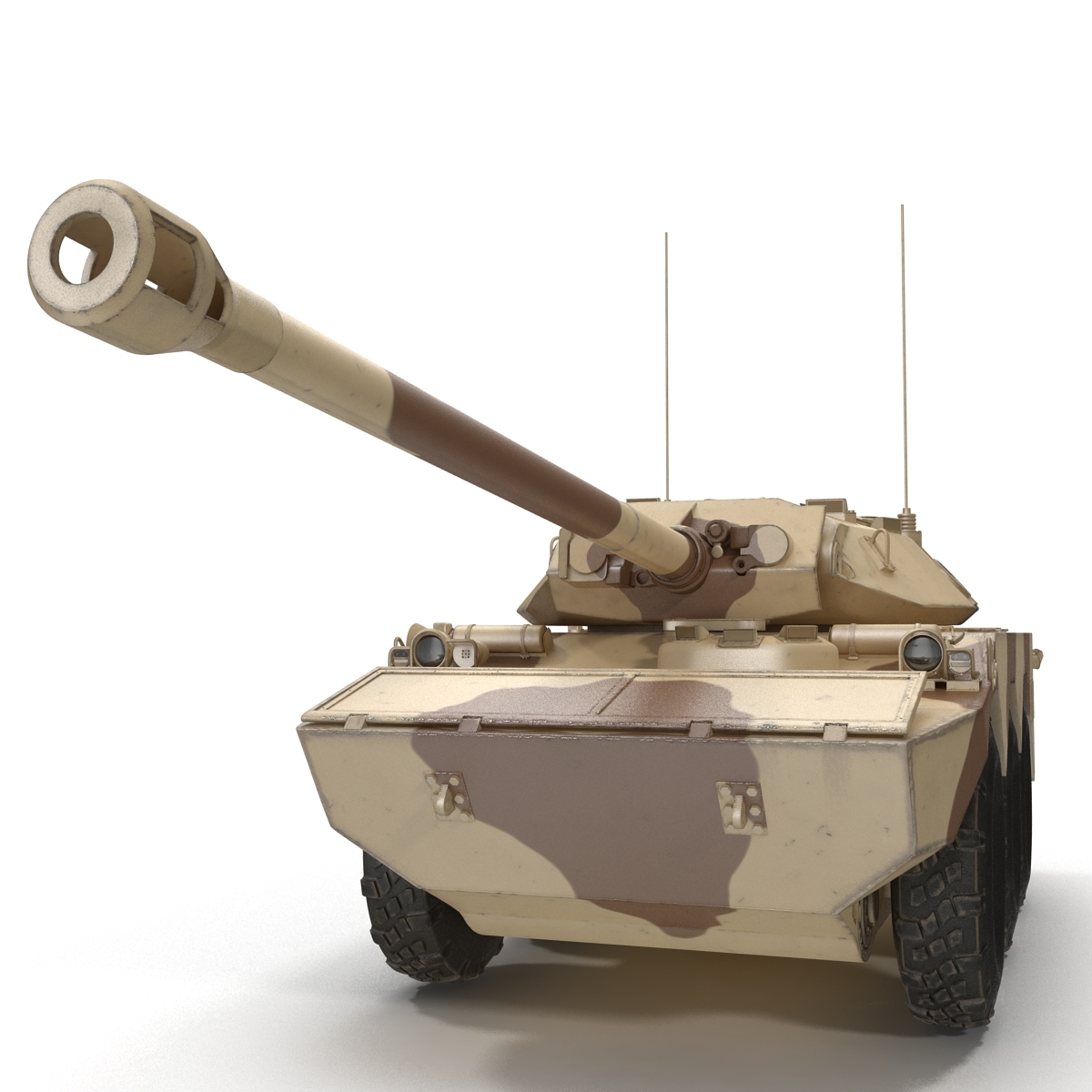 3d armoured vehicle amx 10 model