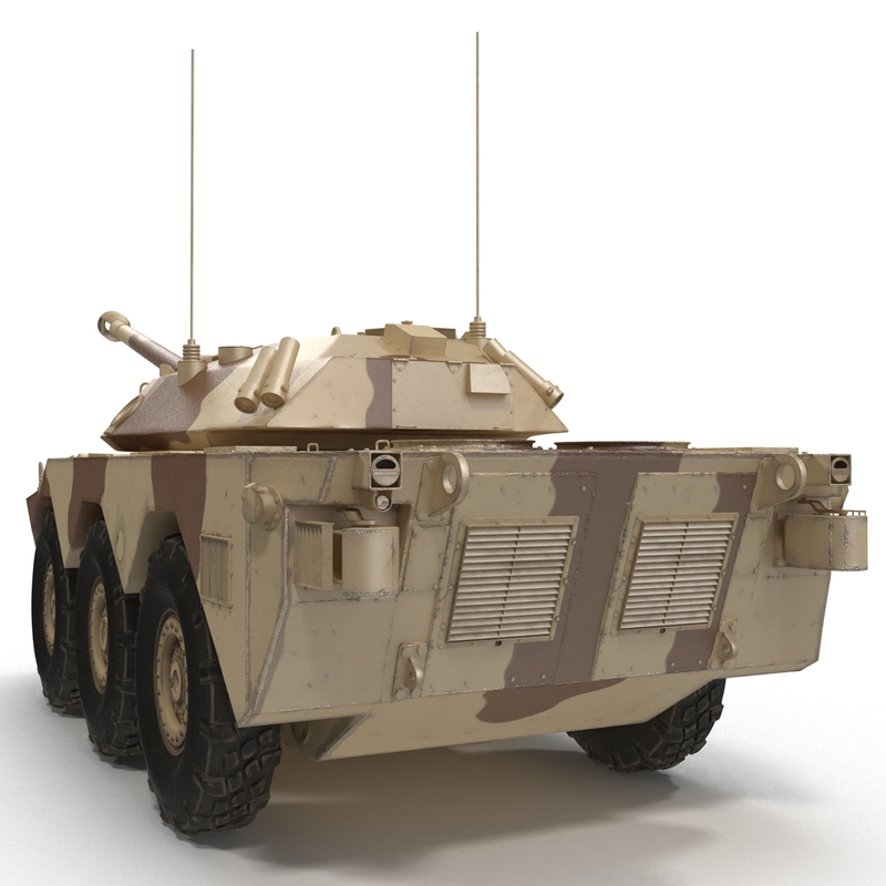 3d armoured vehicle amx 10 model
