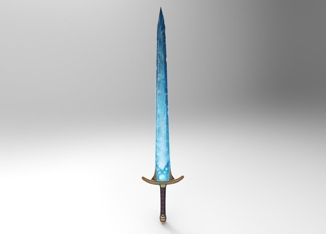 ice sword obj