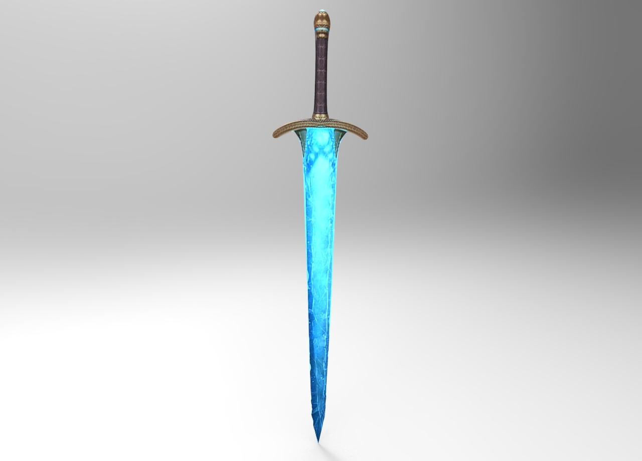ice sword obj