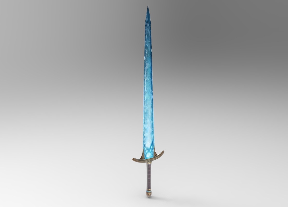 ice sword obj