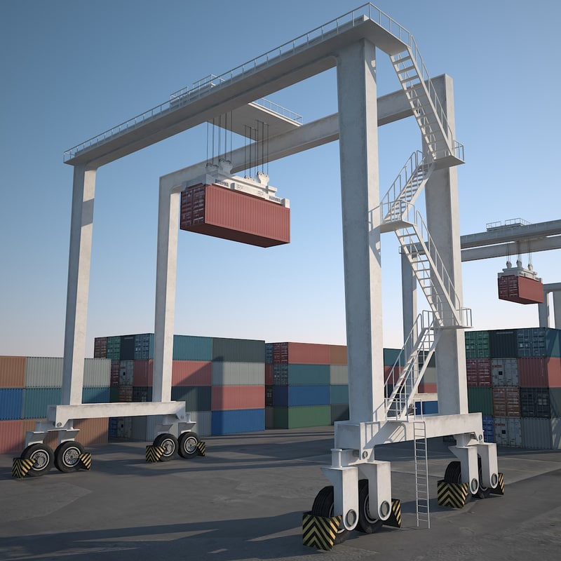3d crane rtg