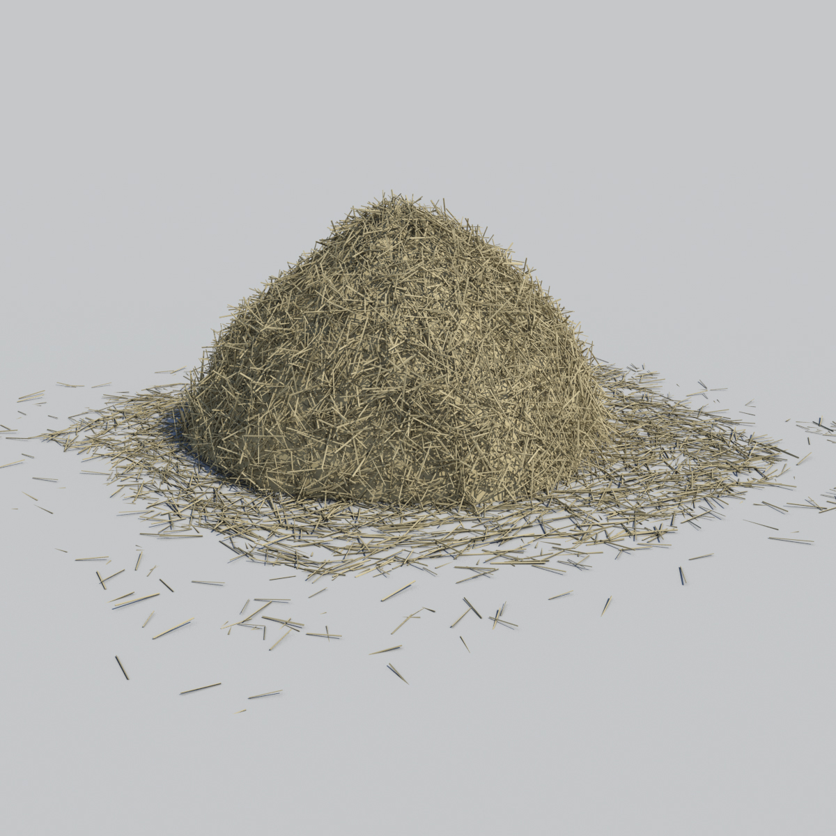 3d haystack hay model