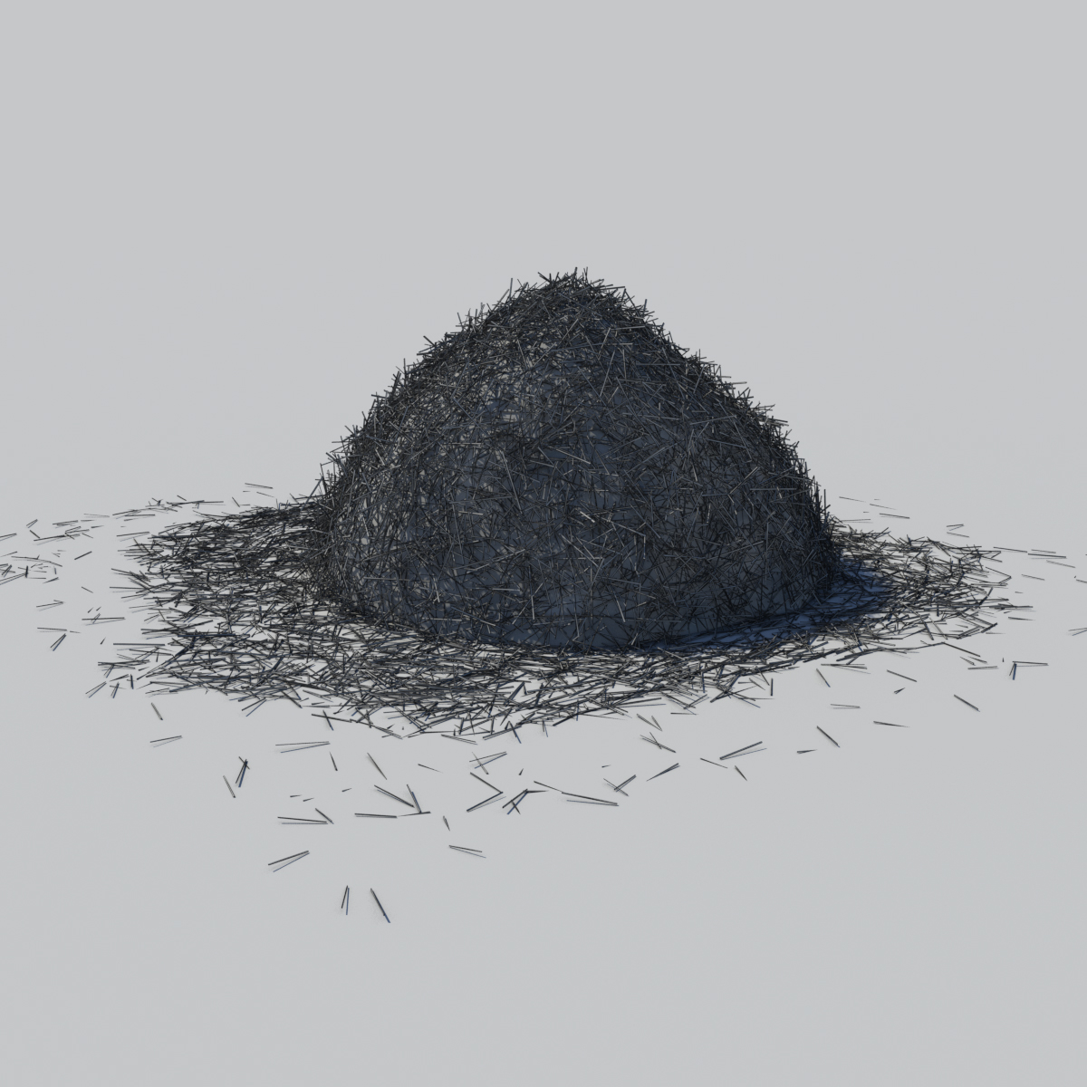3d haystack hay model