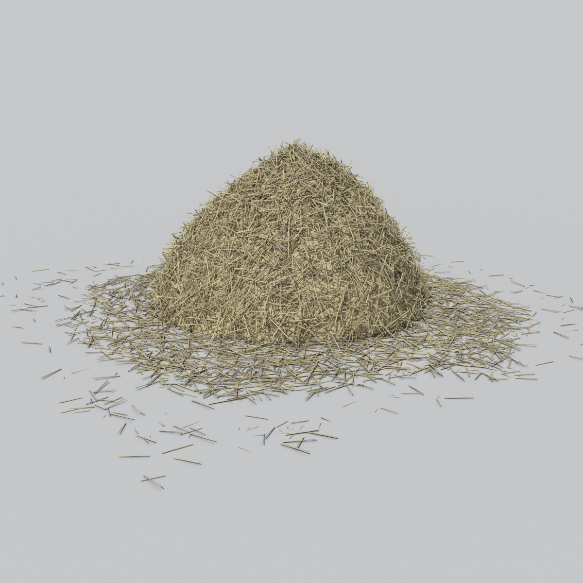 3d haystack hay model