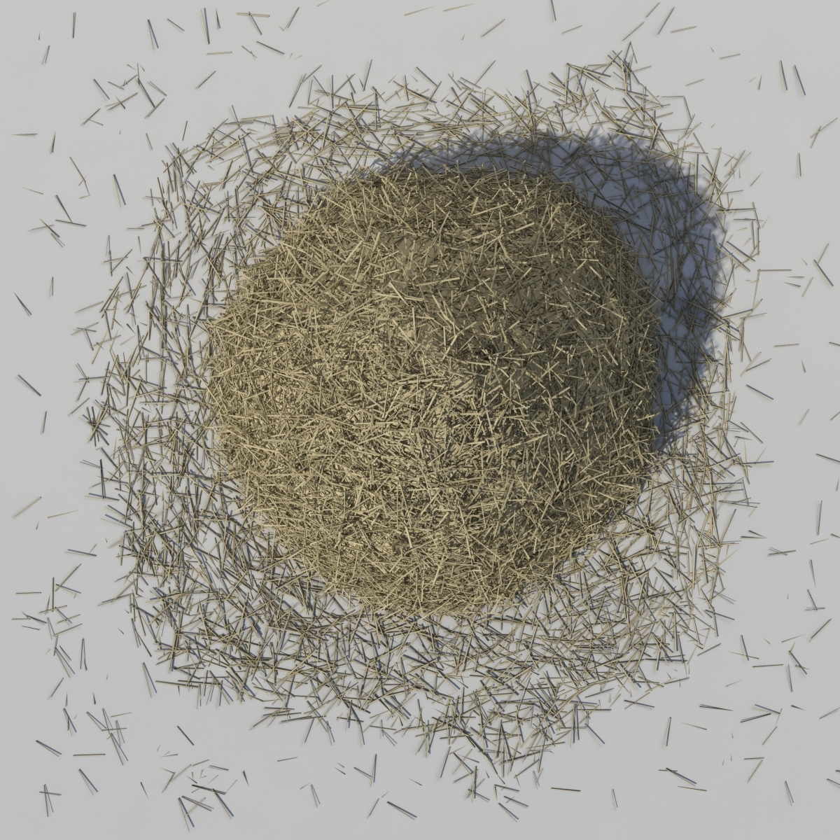 3d haystack hay model