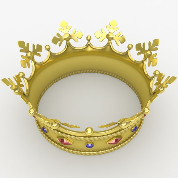 3d realistic crown 4 model