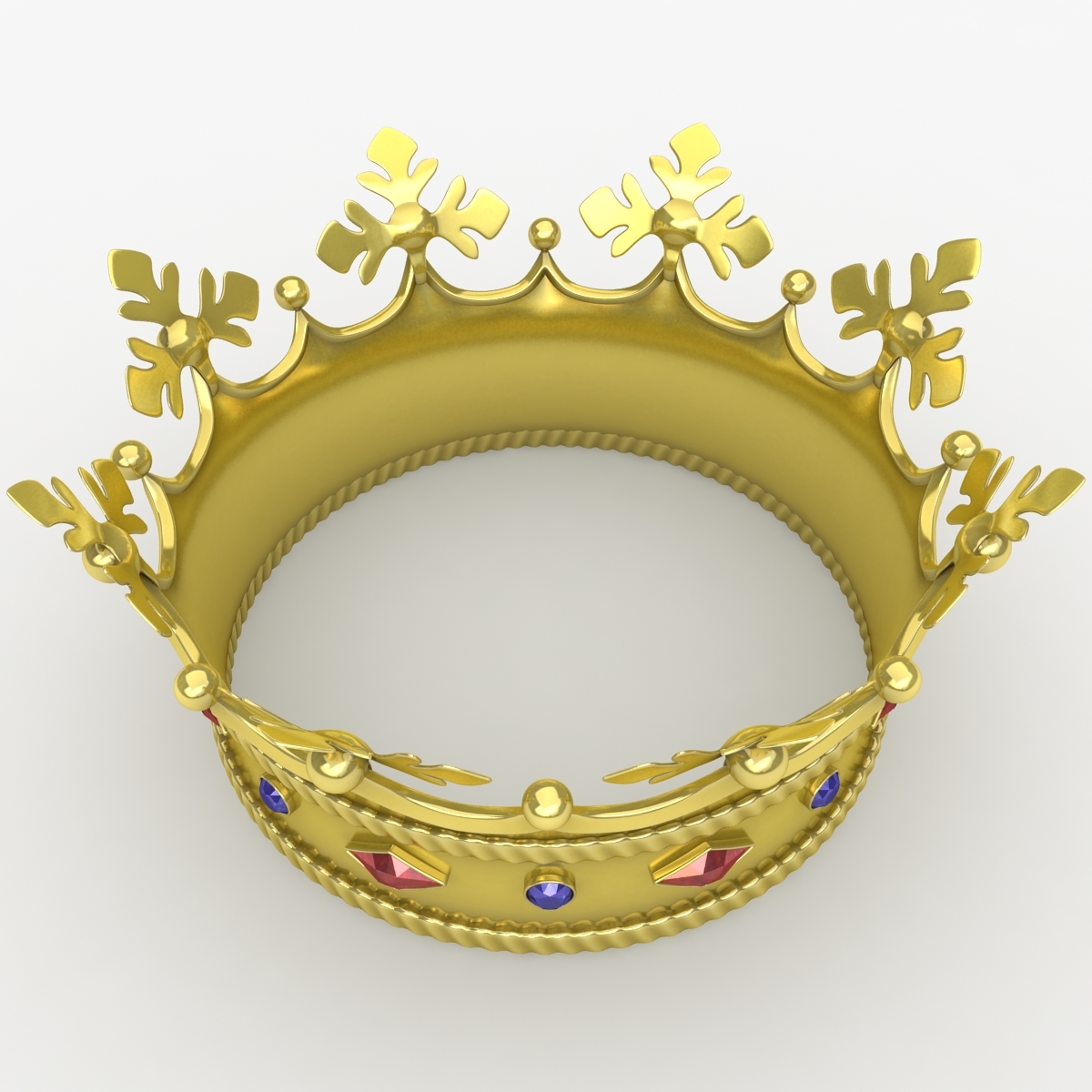 3d realistic crown 4 model
