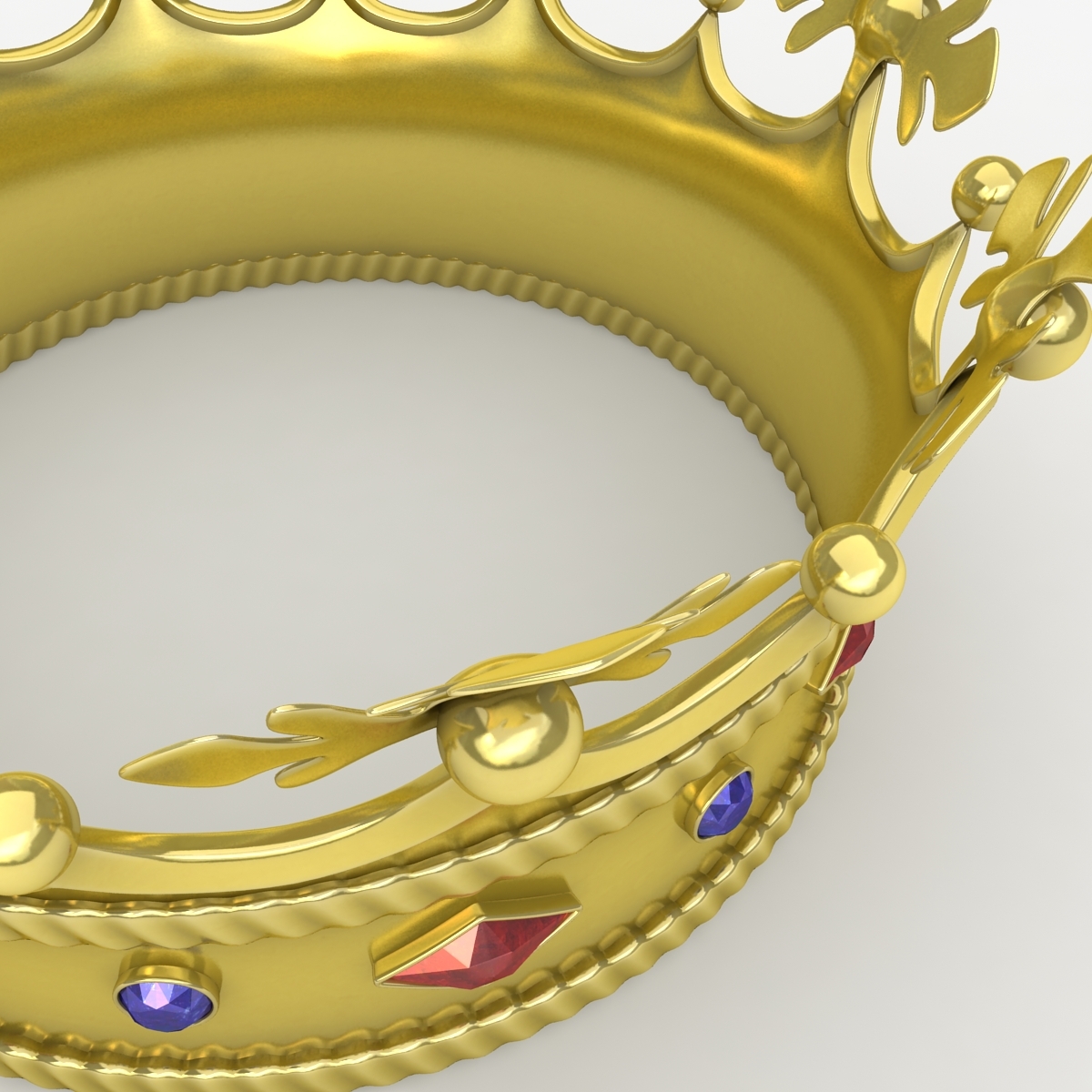 3d realistic crown 4 model