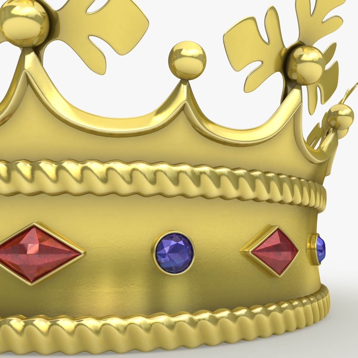 3d realistic crown 4 model