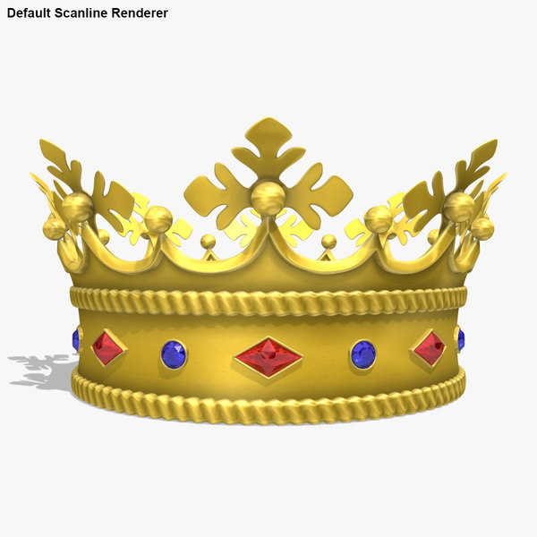 3d realistic crown 4 model