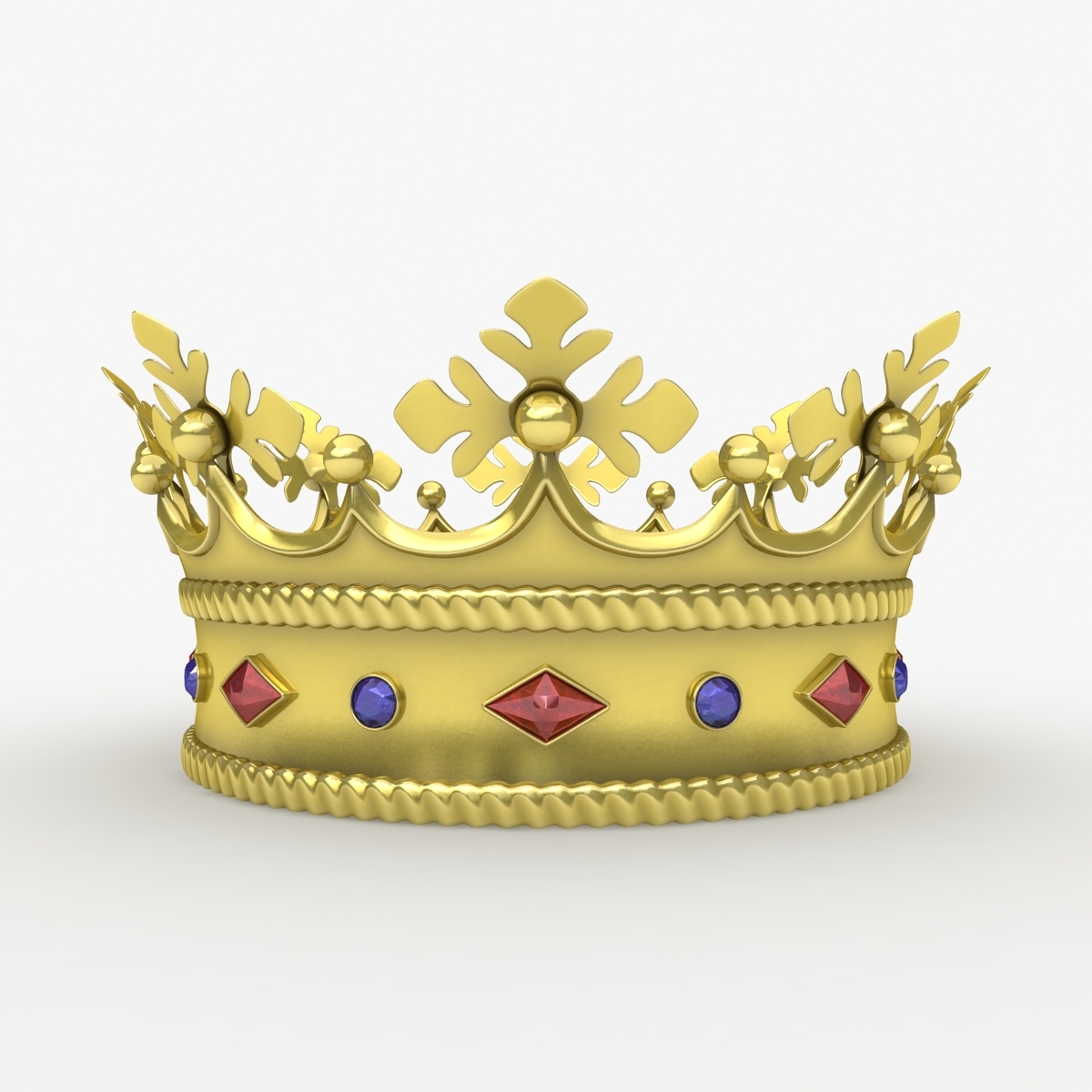 3d realistic crown 4 model