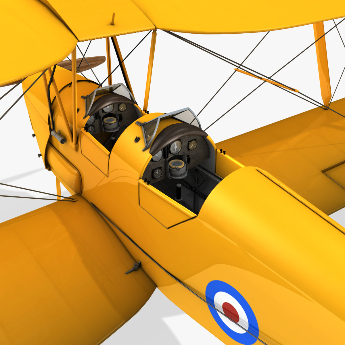 maya havilland tiger moth biplane