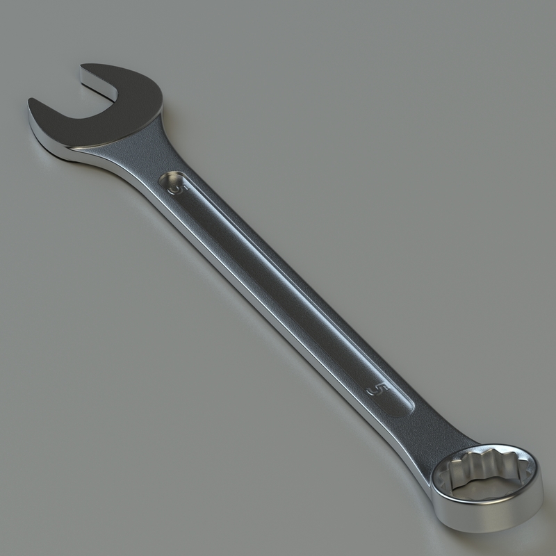 3d wrench model
