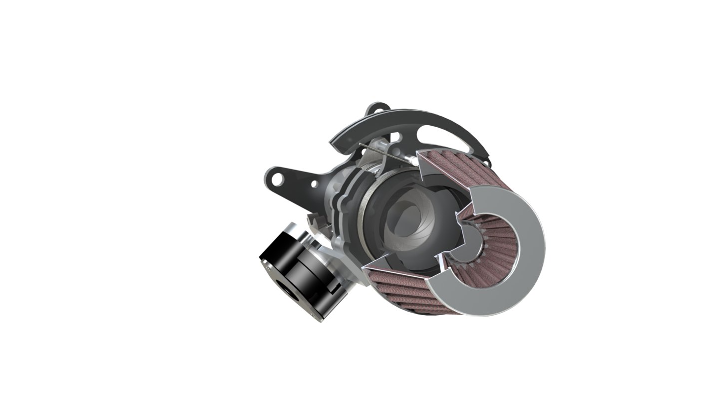 modelo 3d FSAE Iris Trottle Body - TurboSquid 845669