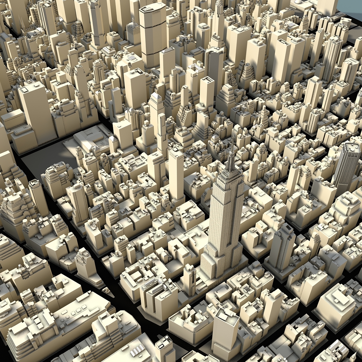 3d new york manhattan model