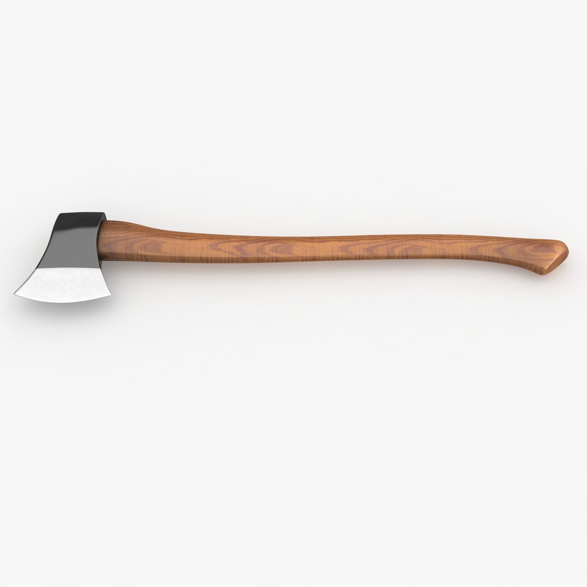 3d model realistic axe set