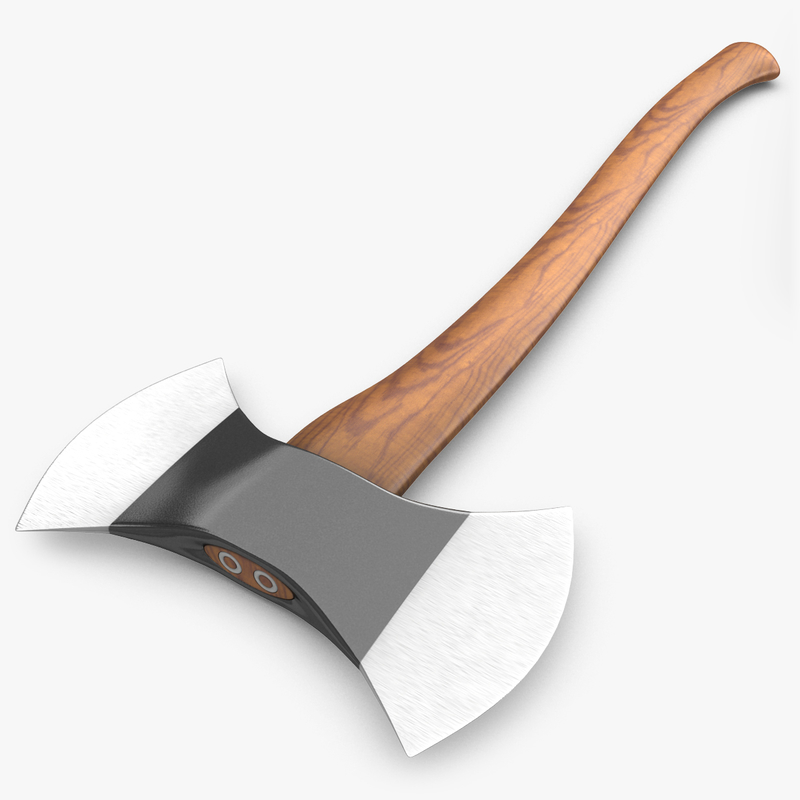 3d realistic axe 3 model