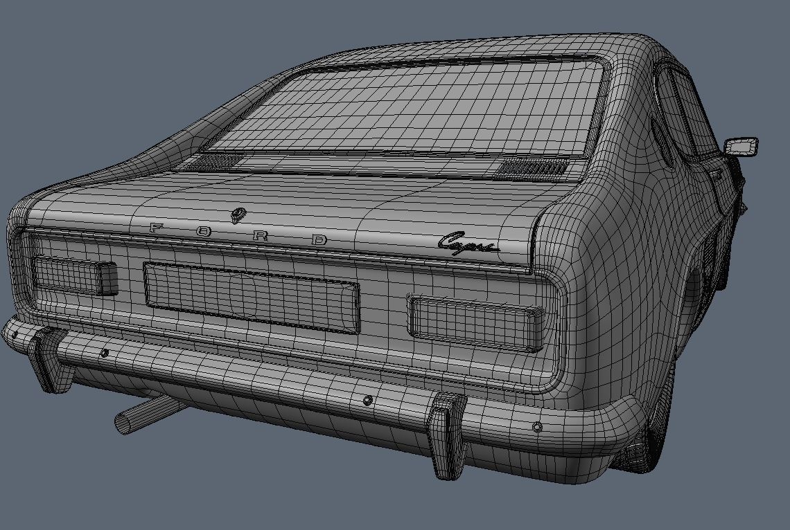 capri mk1 3d model