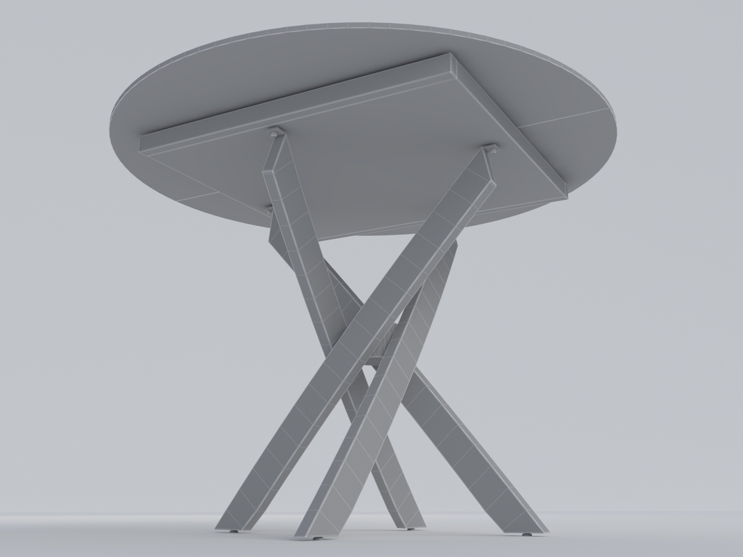 3d model kitchen table